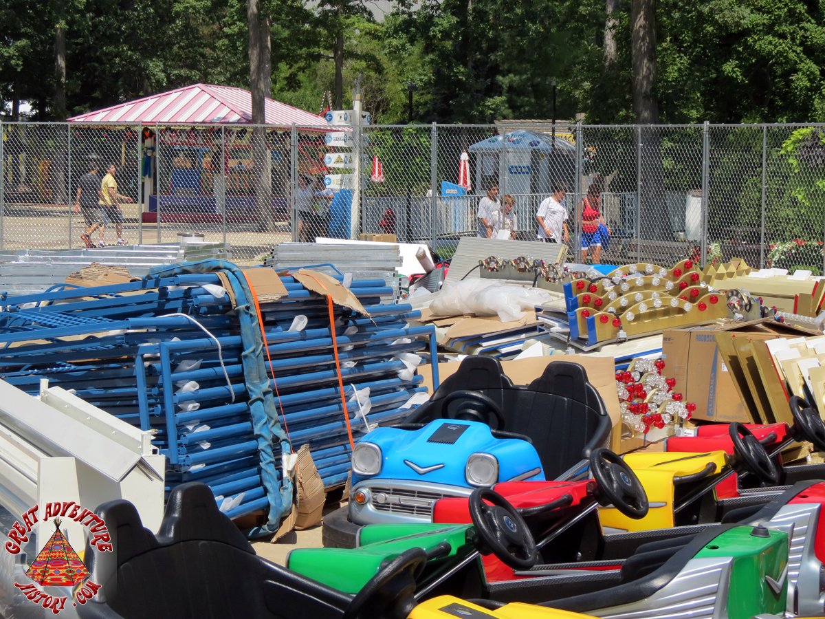 Fender Benders At Six Flags Great Adventure